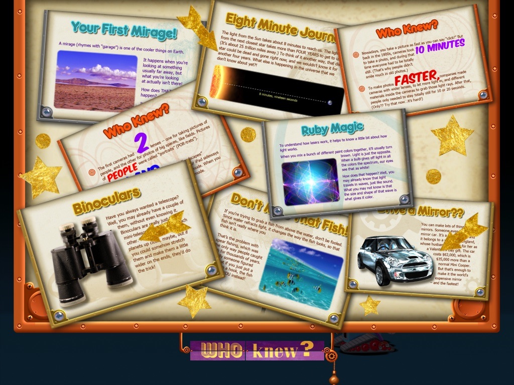 Bobo Explores Light lets kids learn more about the light on the iPad