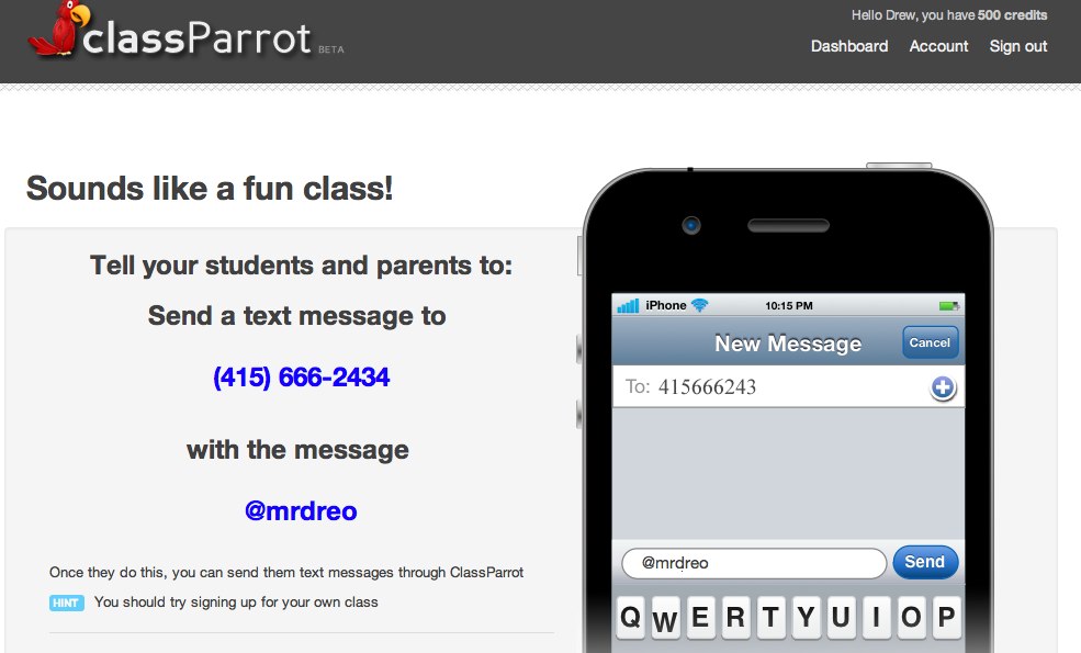 ClassParrot makes it OK for students to text in class - The Next Web