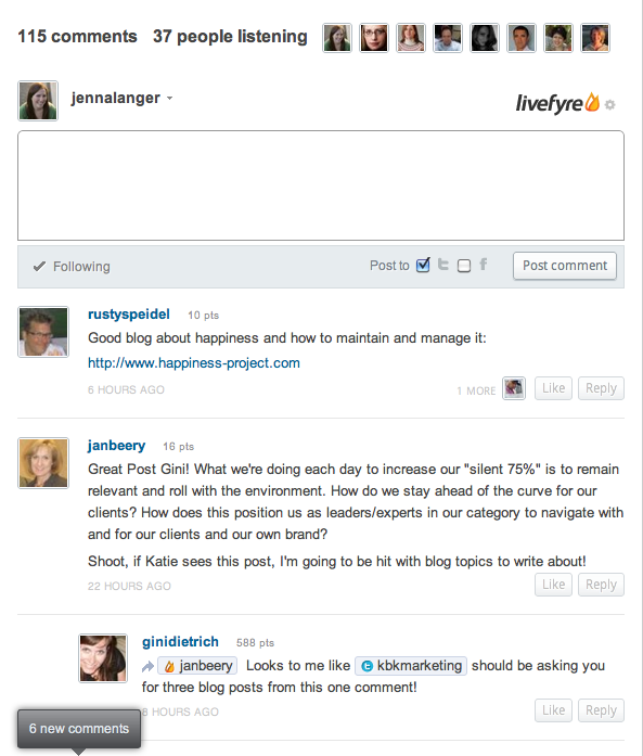 Real Time Commenting System Livefyre Says It Can Increase Page Views By 25 The Next Web
