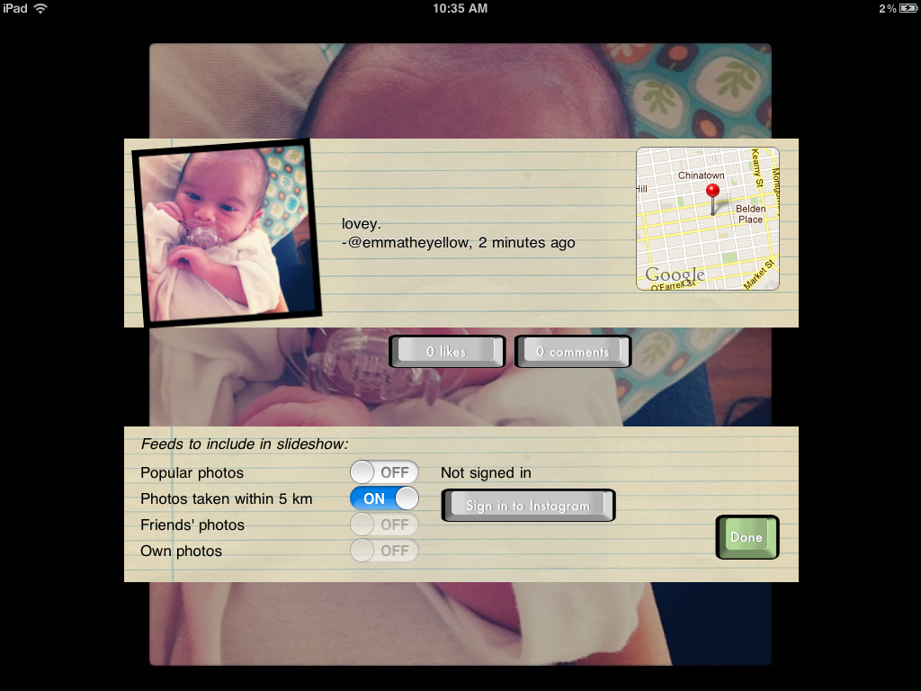 Instaframe turns your iPad into a digital Instagram photo frame - The ...