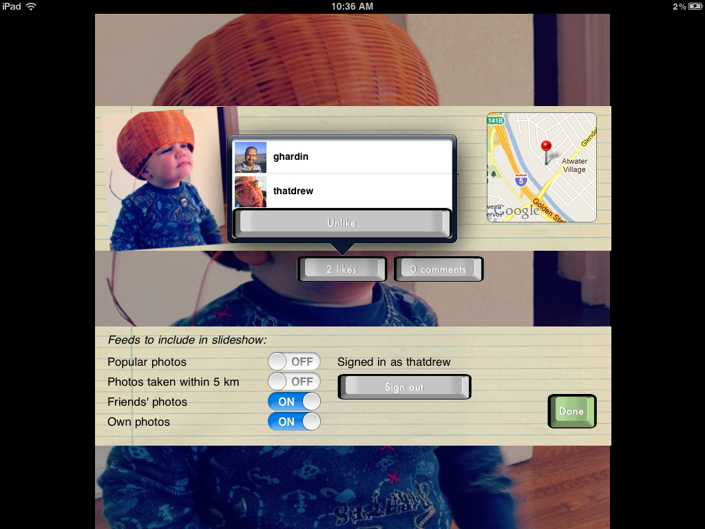 Instaframe turns your iPad into a digital Instagram photo frame - The ...