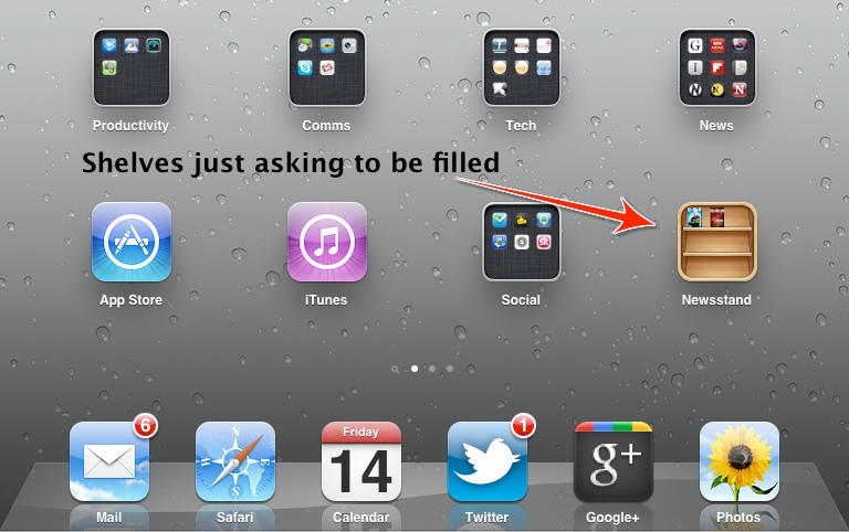 The genius of Apple's Newsstand is its icon - The Next Web