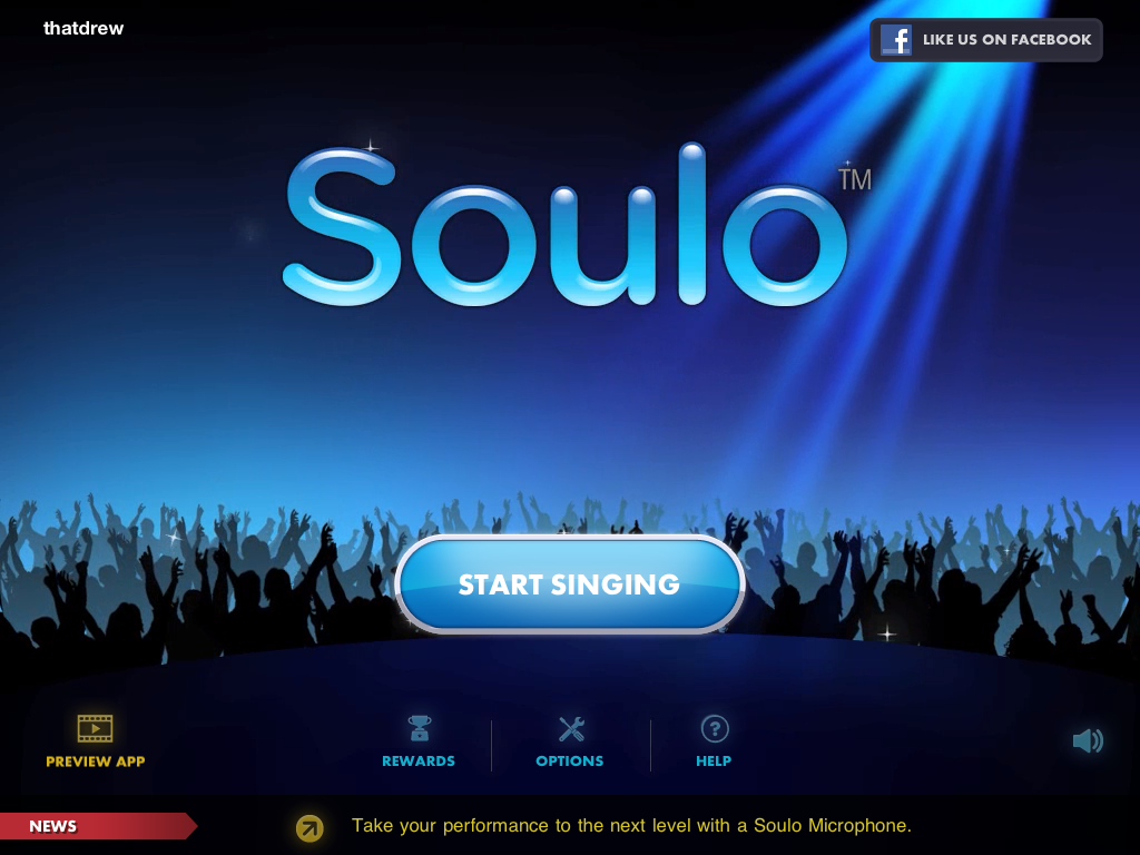 Soulo For iPad is a Karaoke Dream