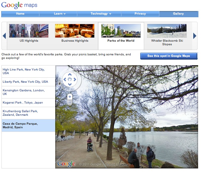 Google Street View lets you take a walk in parks across the world - The ...