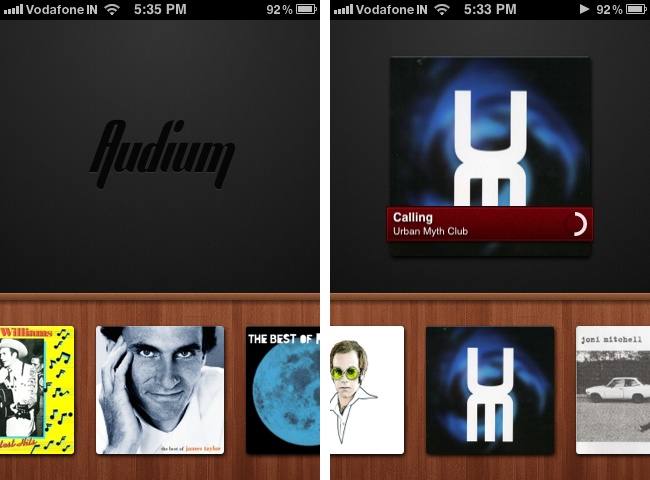 Audium for iPhone is a beautiful app that adds gestures to your music