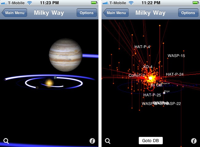 Exoplanet for iOS is your telescope to planets beyond the solar system