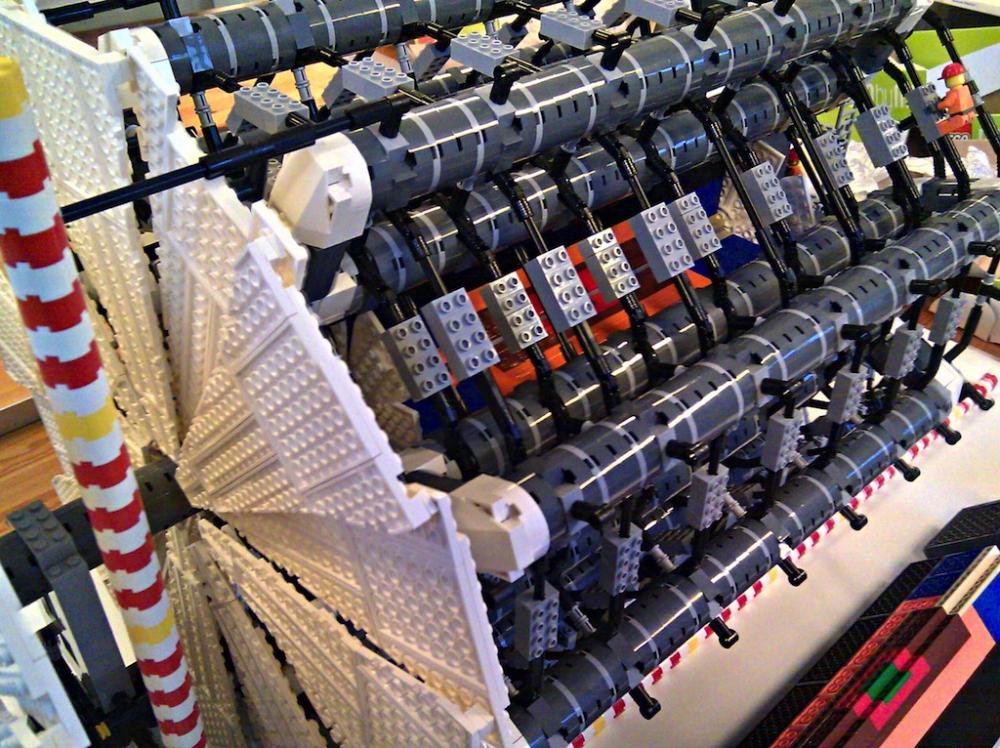 The Large Hadron Collider: Recreated with LEGOs