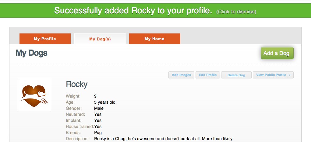 Find a Dogsitter with Rover