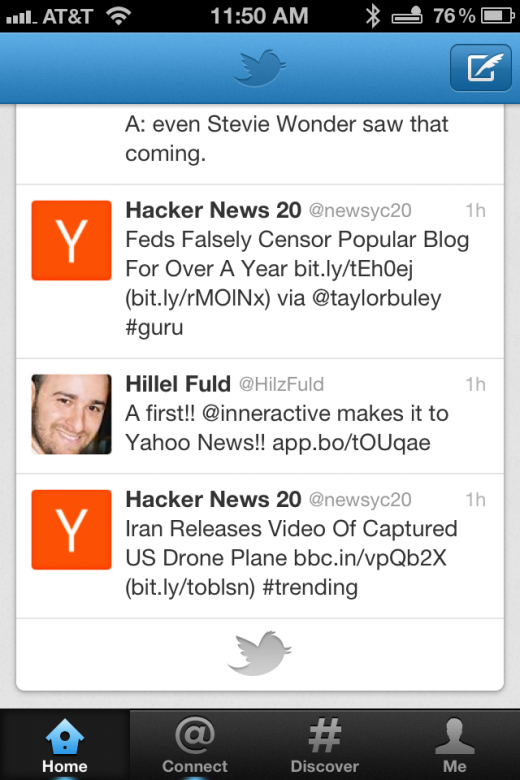 A Walkthrough of the New Twitter app for iPhone [Screenshots and Video ...