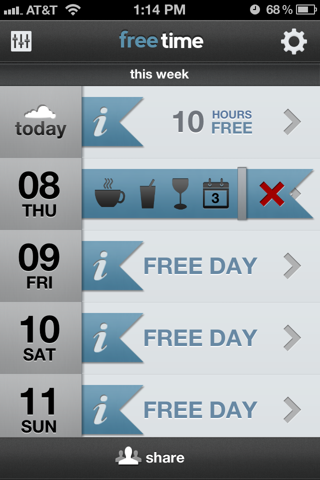 Free Time Changes The Way You Use Your Calendar