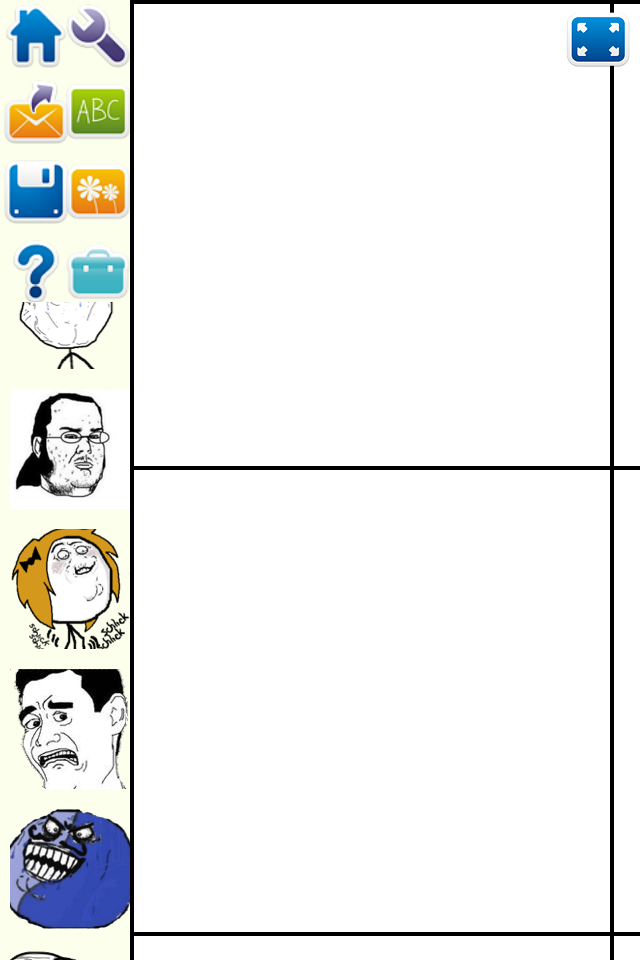 Create your very own Rage Comic on the fly with this generator for iOS