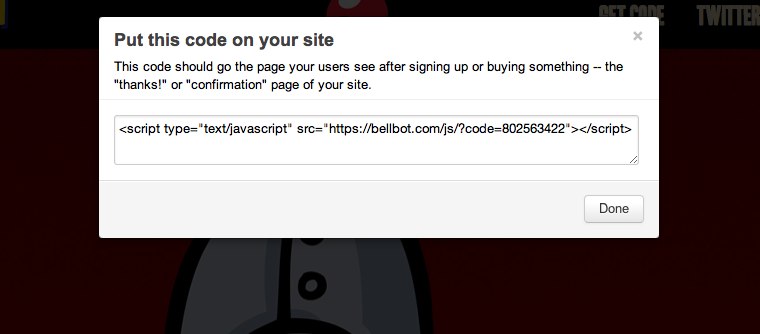 Bellbot is a Fun Way to Celebrate New Users