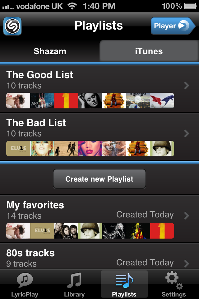 Shazam Launches Shazam Player, A Unique iOS Music App