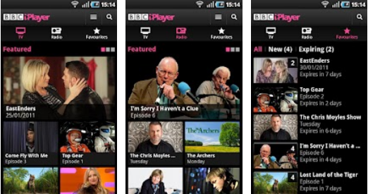 BBC iPlayer for Android Can Now be Streamed over 3G