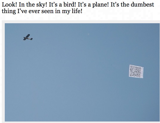 Tumblr Tuesday: WTF QR Codes and WTF Mobile Web