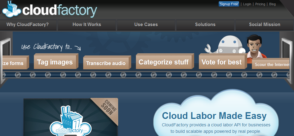 CloudFactory: Online Work for One Million People