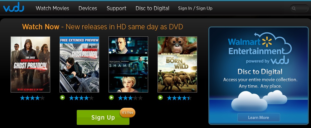 Walmart's Vudu Reportedly to Expand Abroad