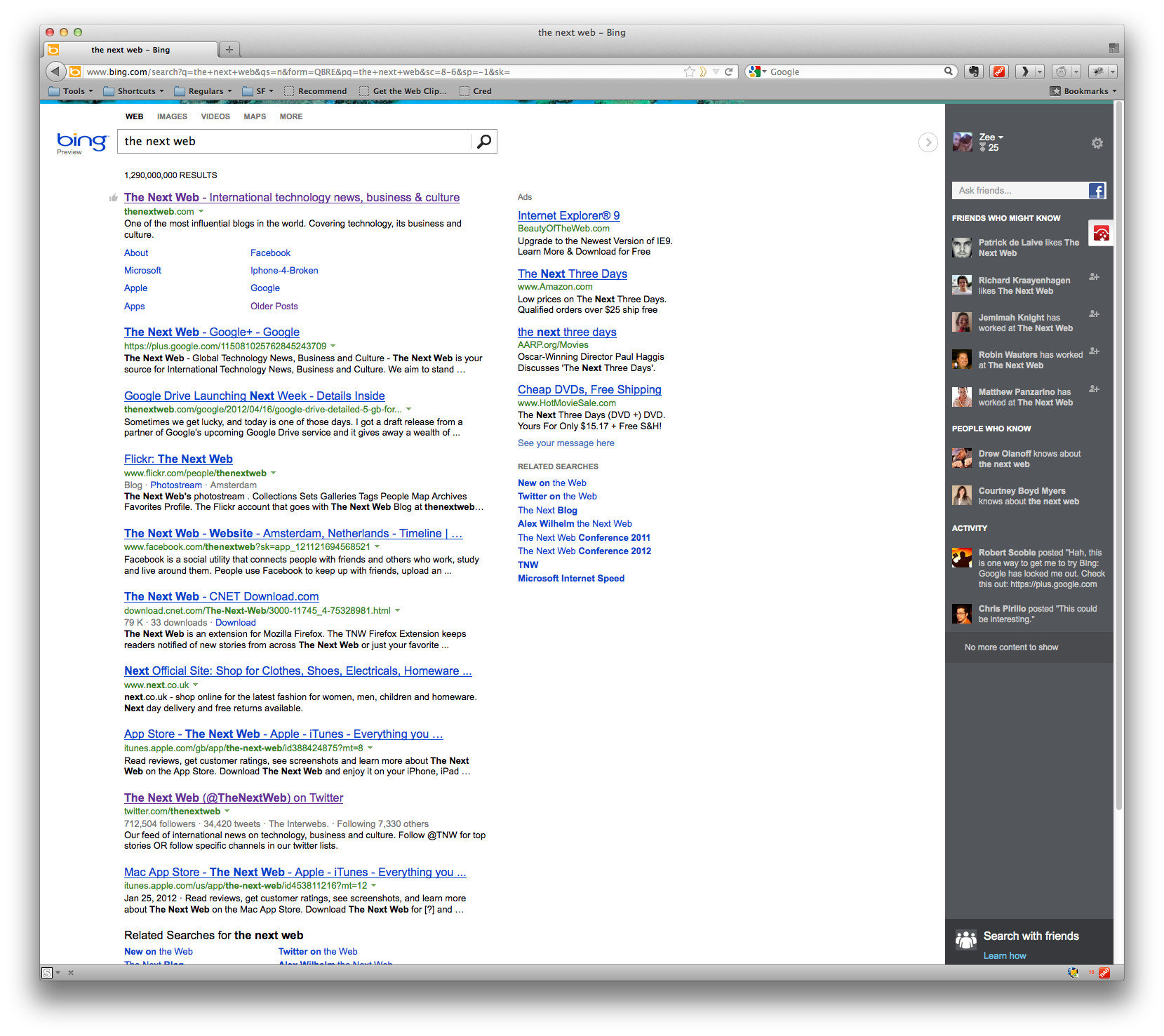 Get in on the New Bing