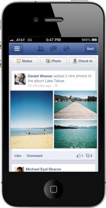 Facebook's Mobile Versions Get a Refresh