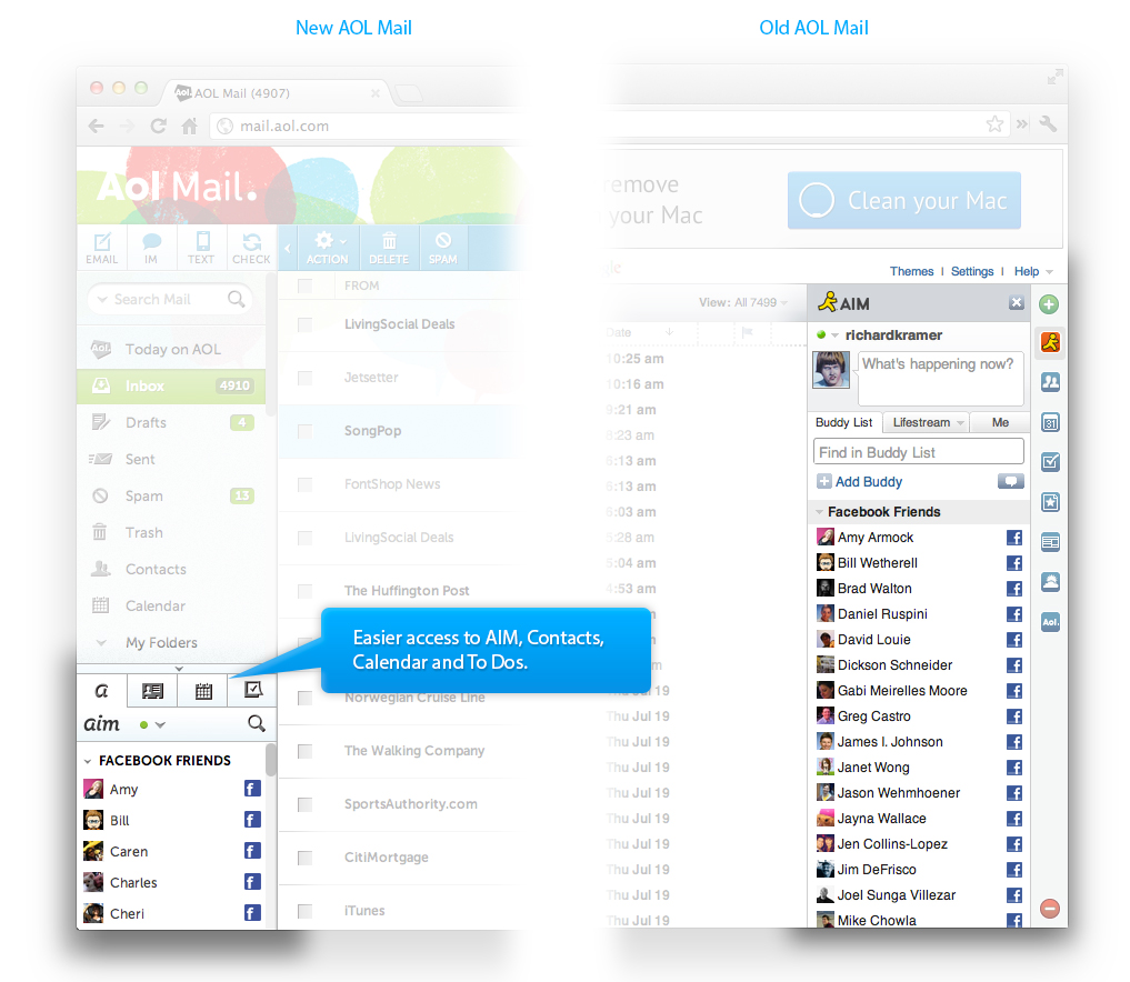 AOL Mail Gets its First Refresh in Five Years