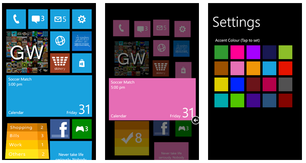 Play With That New Windows Phone Home Screen