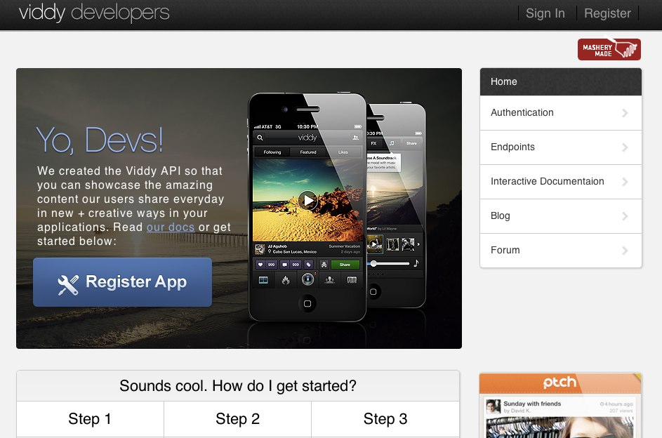Viddy Opens Up Its APi Viddy Opens Up Its APi