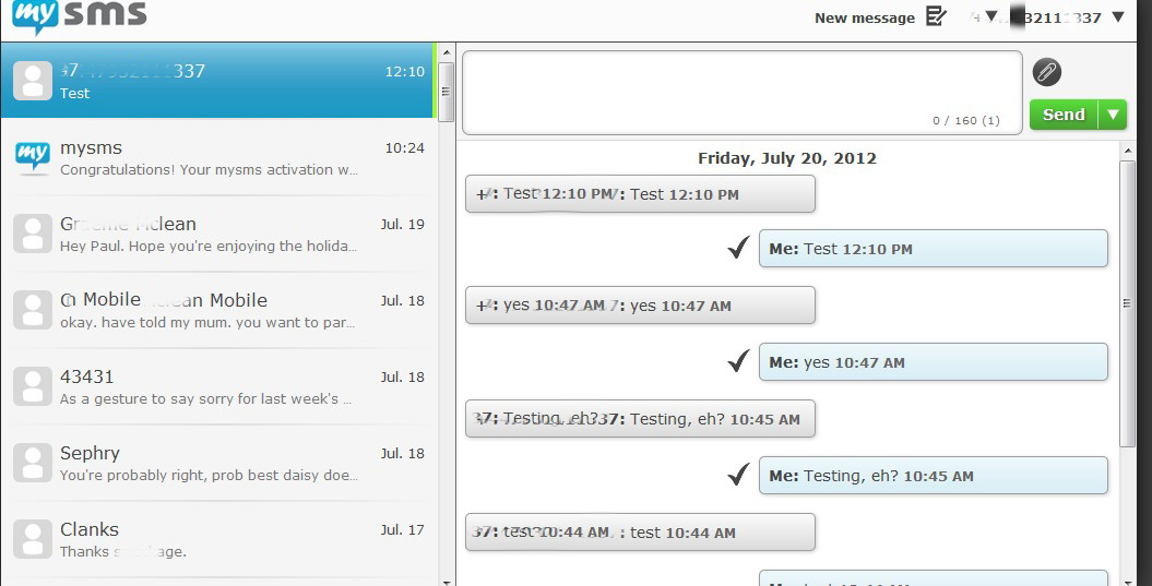 MySMS: Sync & Send Texts From Across All Platforms