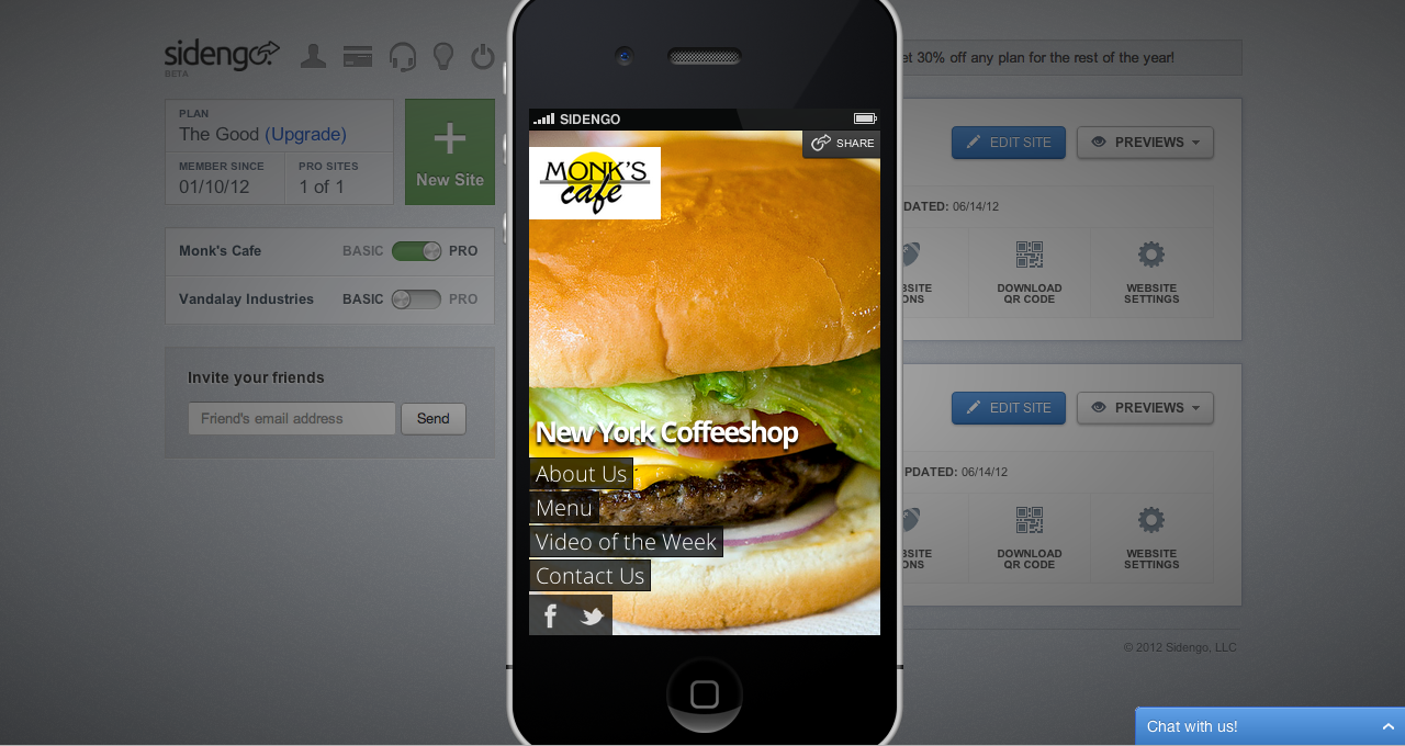 DIY Website Builder Sidengo Gets a Radical Revamp
