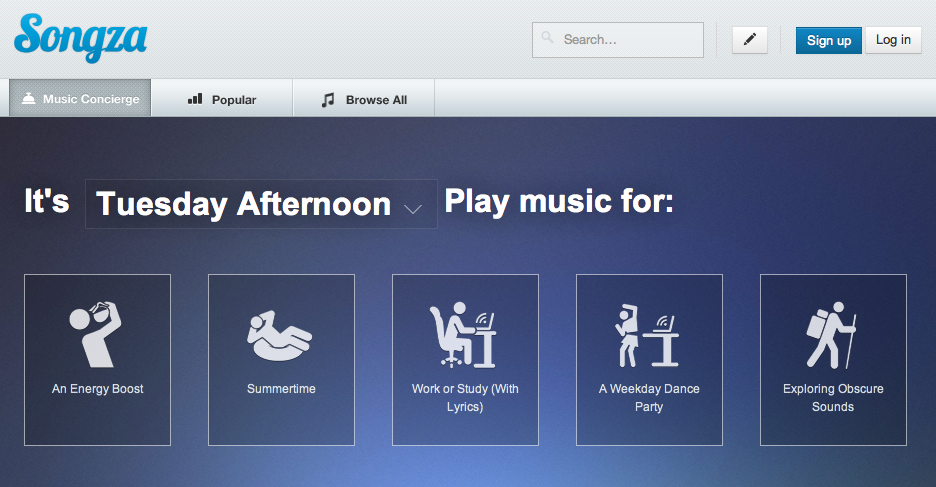 Songza Expands Into Canada
