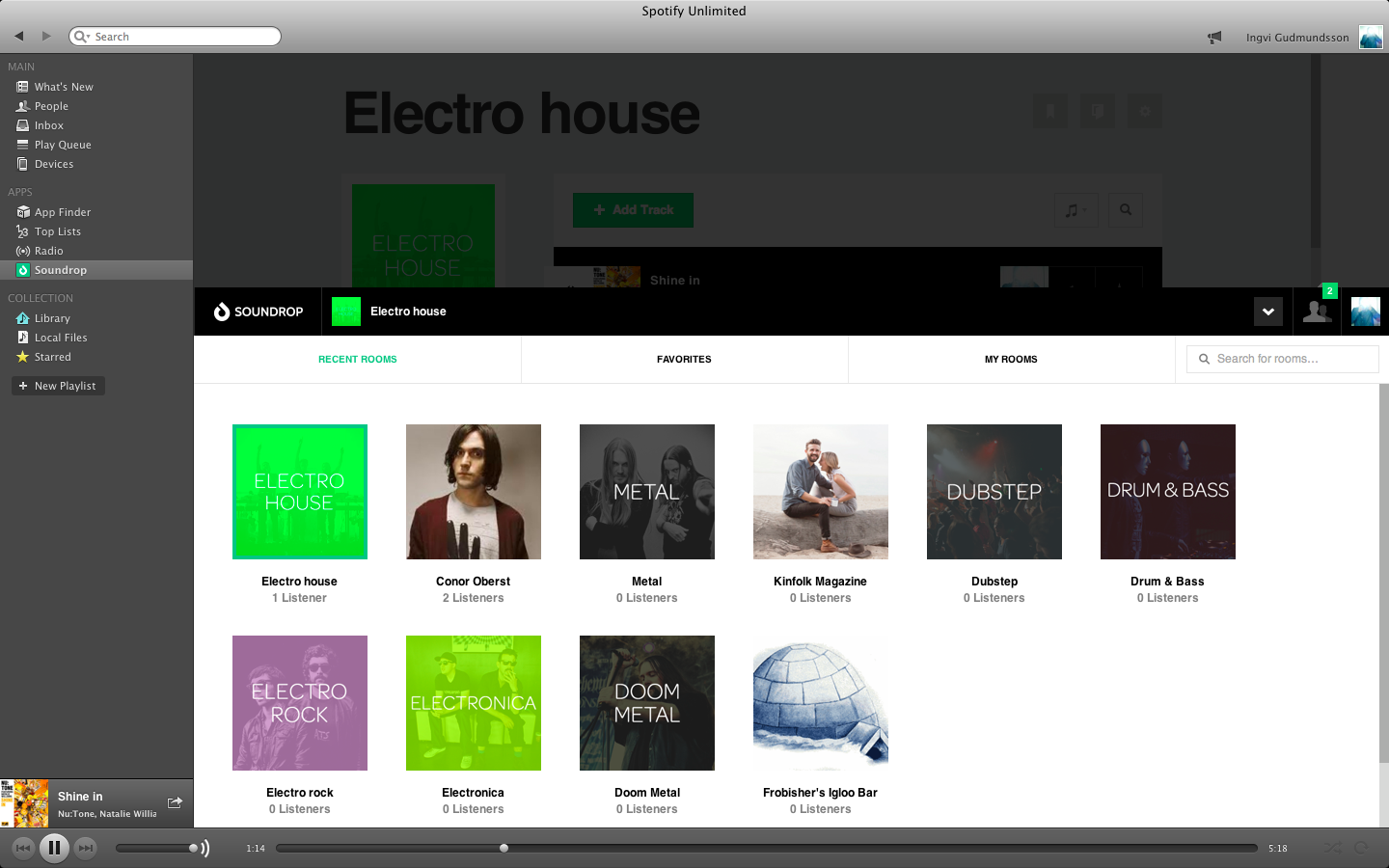 Soundrop Relaunches its Social Spotify App