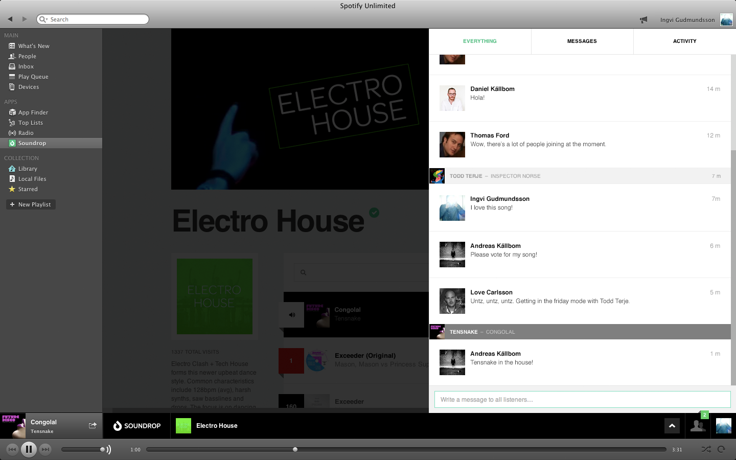 Soundrop Relaunches its Social Spotify App