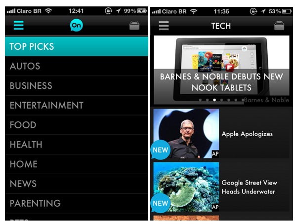 AOL On Network Launches Mobile Video Apps