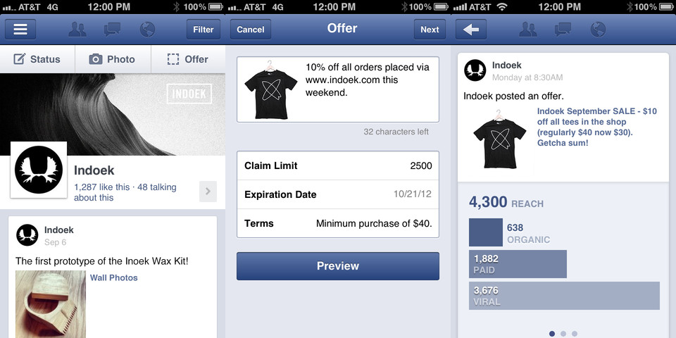 Facebook Pages Manager for iOS Version 1.5 Released