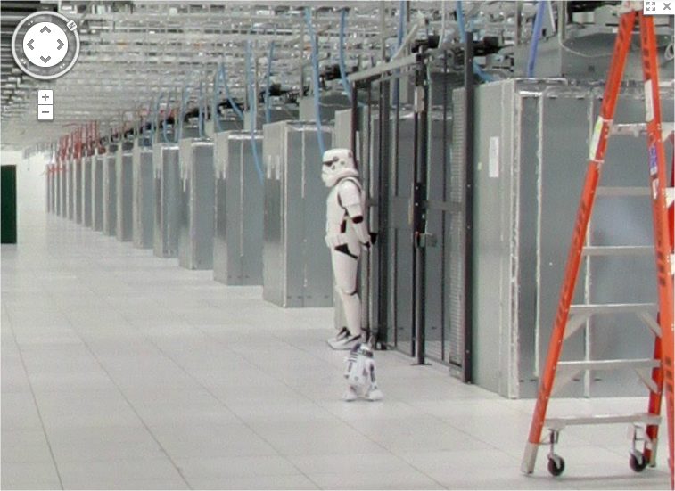 Google's Data Center Security Uses Stormtroopers To Protect Droids