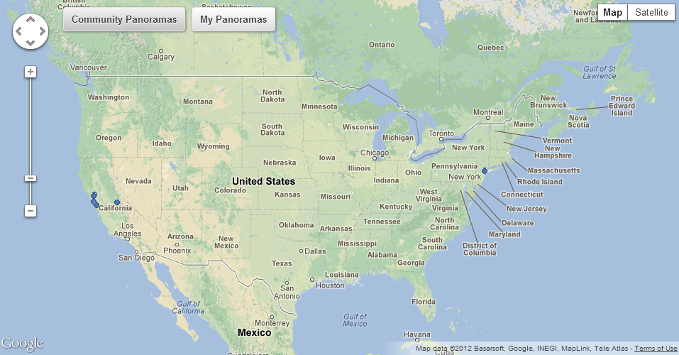 Google Maps Includes Photo Spheres from Android 4.2 Users