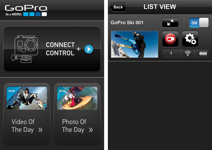 GoPro Releases iOS App To Allow Hands-Free Control
