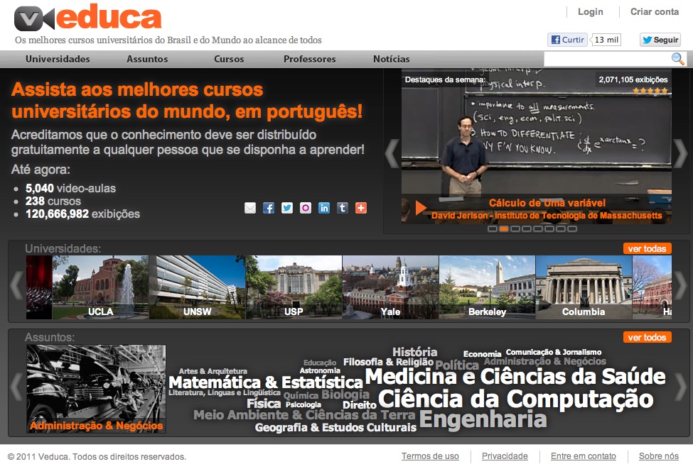 Mountain Do Brasil Backs Online Learning Startup Veduca