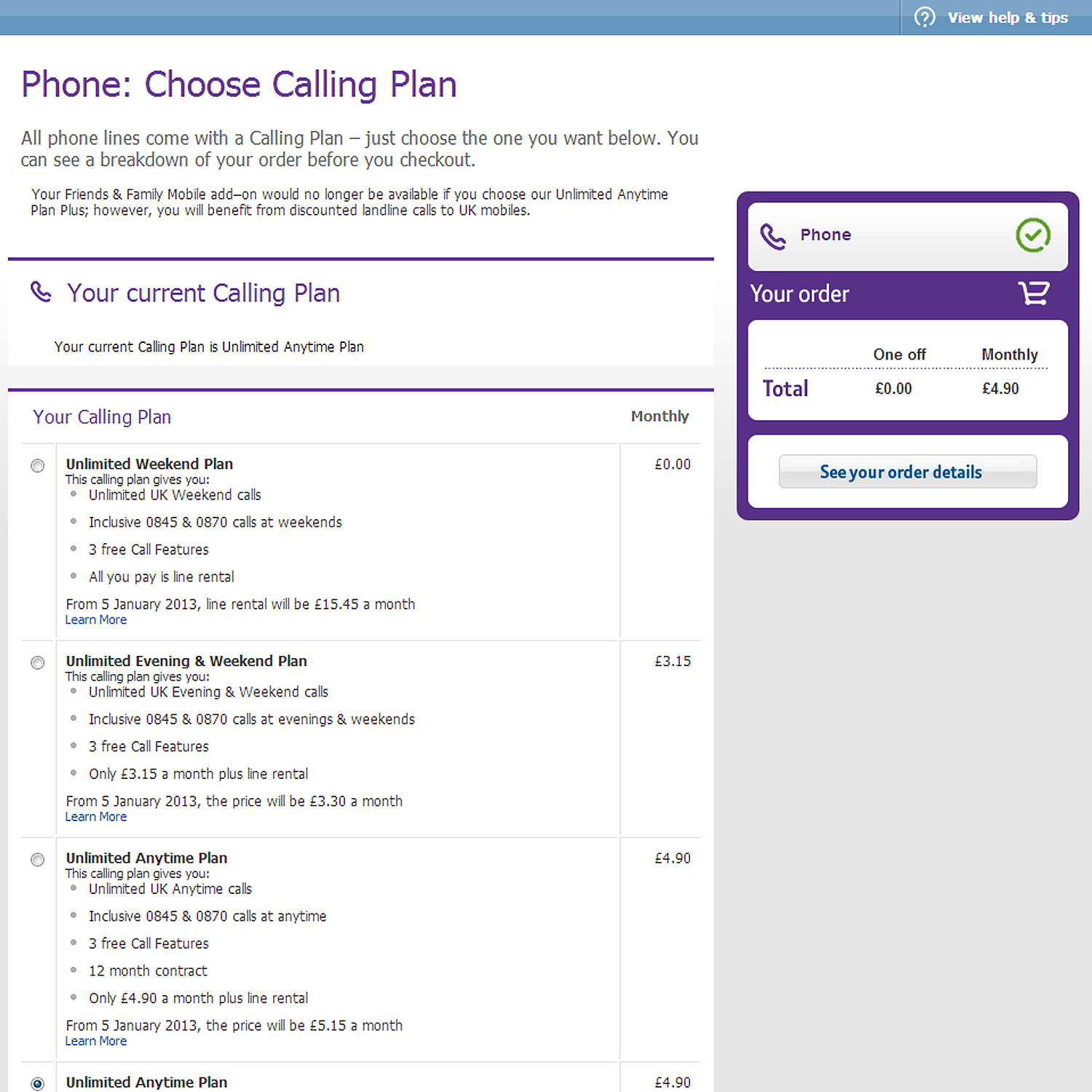 BT Log in Page Lets Others Add Services to Your Account