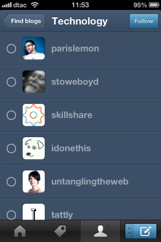 Tumblr Goes Native on iOS: Enhanced Dashboard, Notifications and More