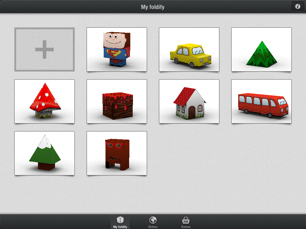 Foldify: A Clever Papercraft App For iPad