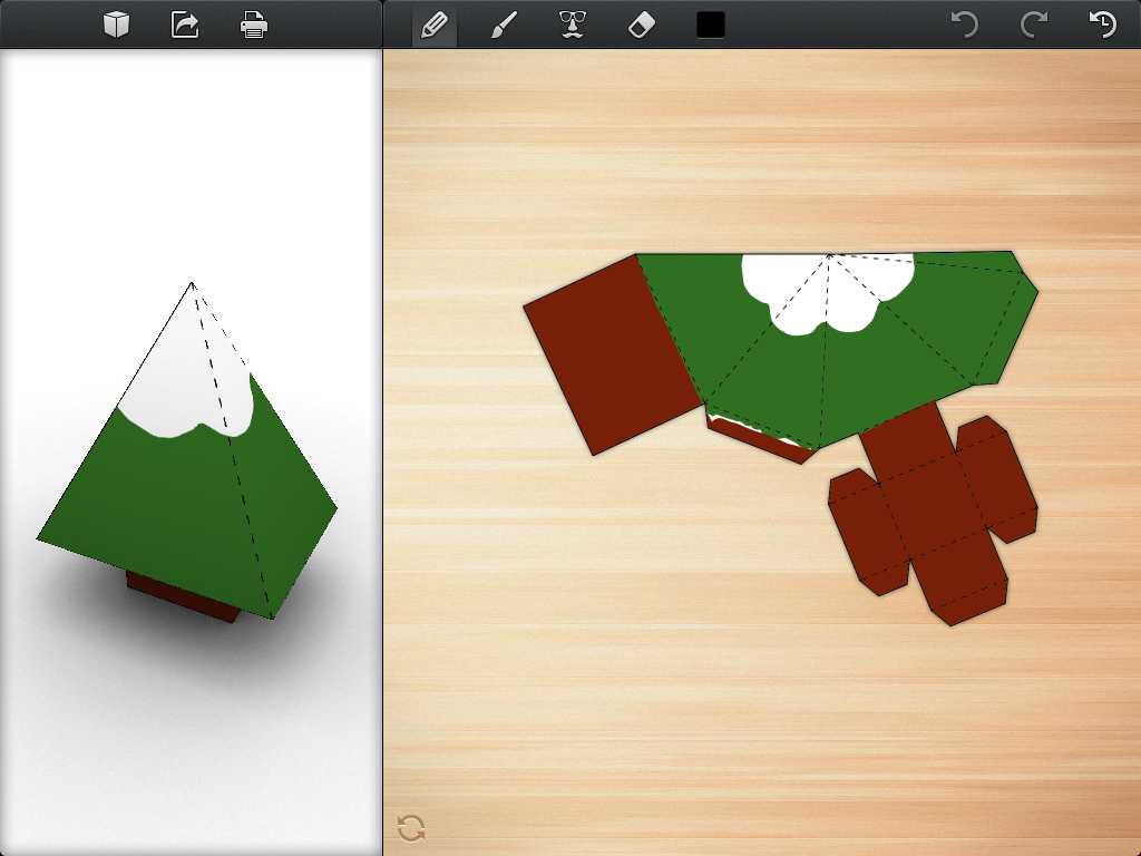 Foldify: A Clever Papercraft App For iPad
