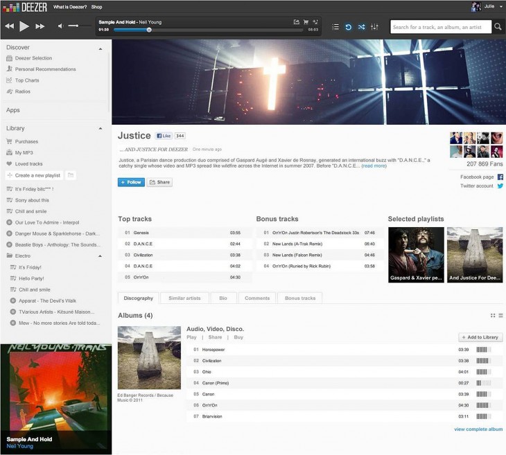 Deezer Rolls out Ad-Supported Streaming and Artist Services