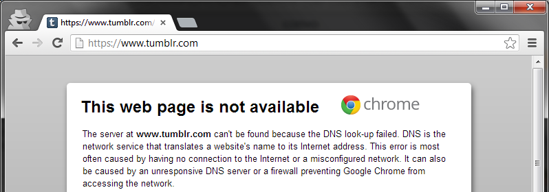 Tumblr is Down, Slow, or Spitting Out Errors