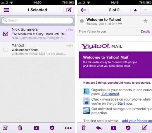 Yahoo Mail gets a big redesign across all major platforms