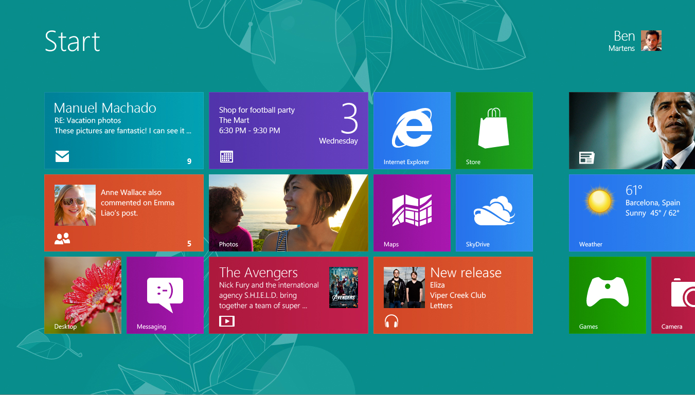 The Design Process Behind Windows 8's Start Screen Wallpaper