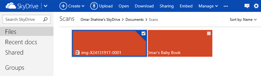 Microsoft's SkyDrive: Unified View, HTML5 Features, Drag and Drop