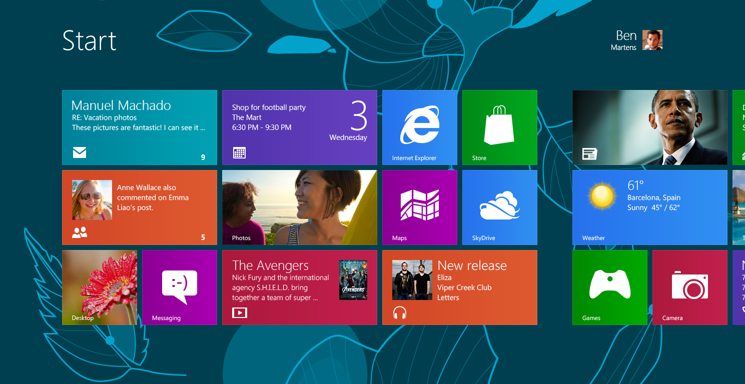 The Design Process Behind Windows 8's Start Screen Wallpaper
