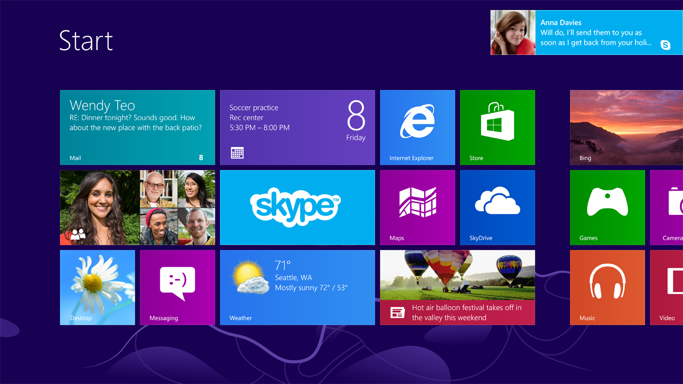 The Design Process Behind Windows 8's Start Screen Wallpaper