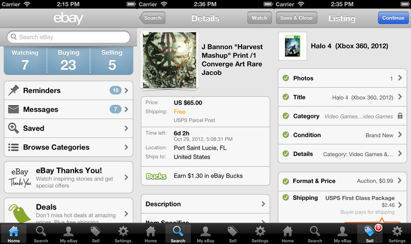 eBay for iOS Gets New Listing Flow, Speedier Checkout, Better Search