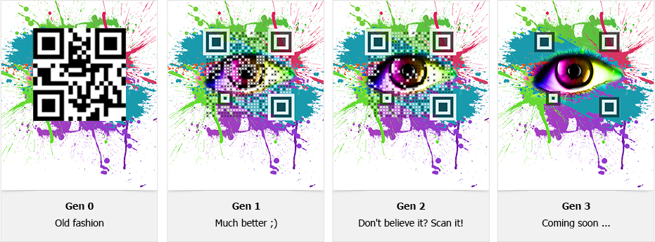 Visualead Releases Attractive New 'Visual QR Code' Design